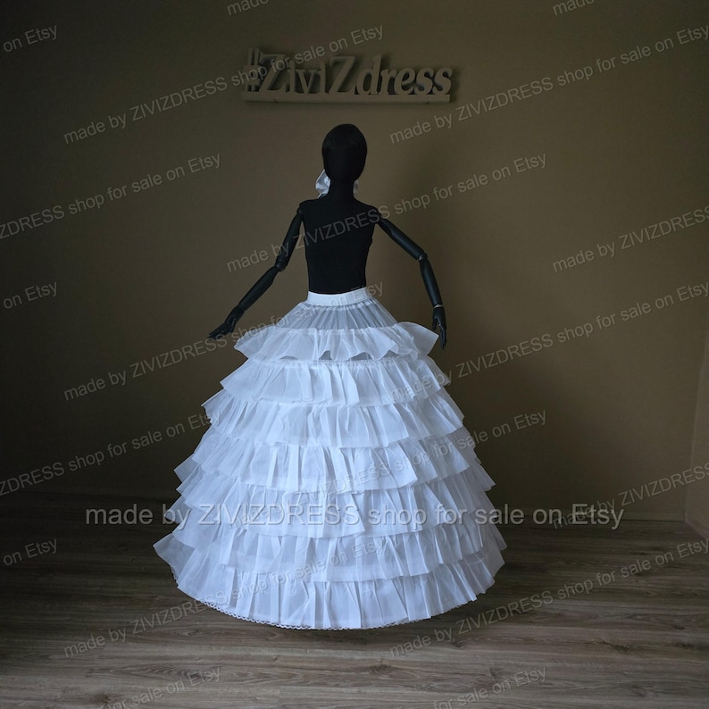 Full Ball Gown Crinoline: 8-ring Wedding Dress Petticoat - Etsy