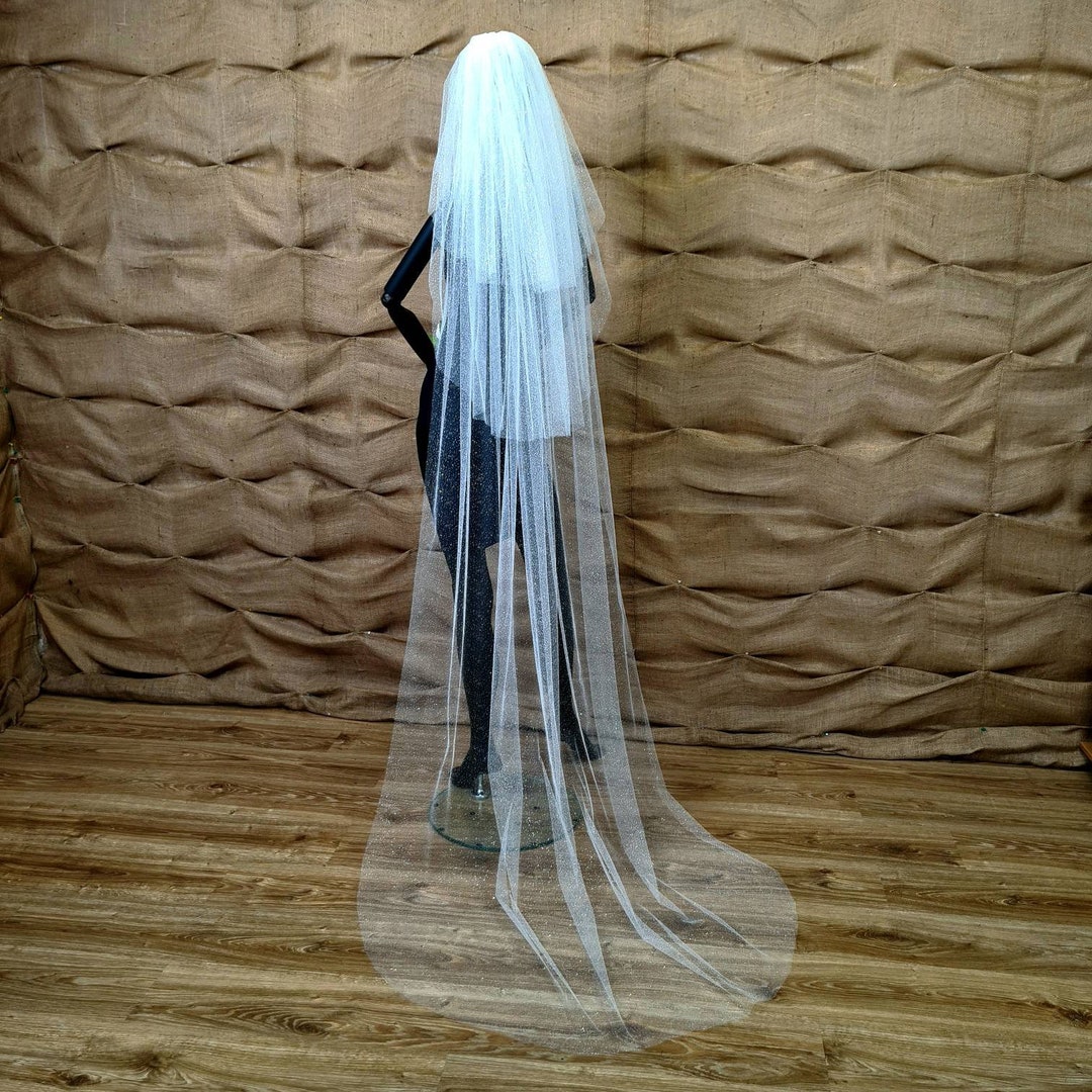 Glitter Veil, Sparkle Veil, Three-layer Veil Brilliant Veil, Bridal ...