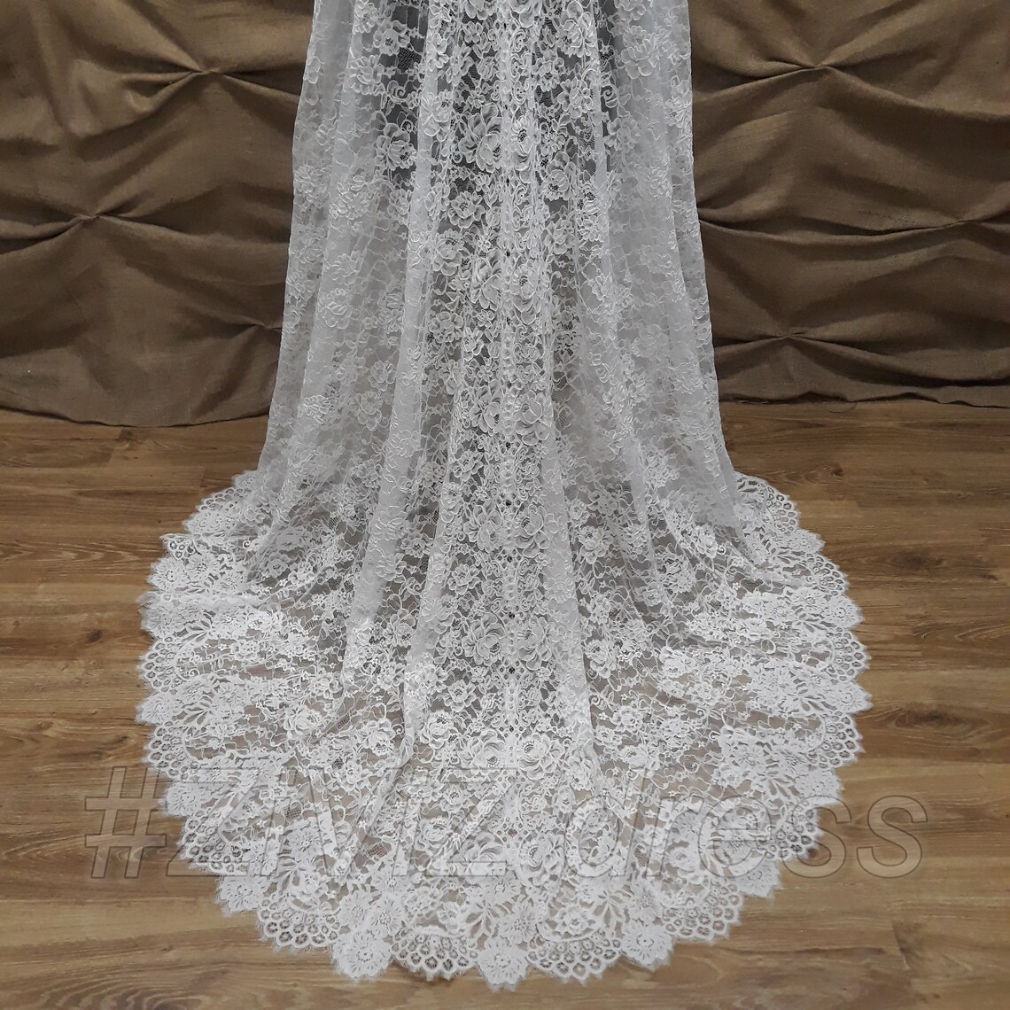 Wedding cape with hood Lace cape Wedding bridal cape Chapel | Etsy