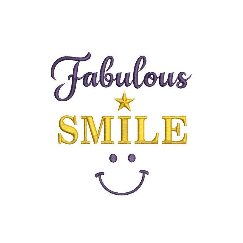Smile Face Embroidery Design Smiley Embroidery Baby - Etsy