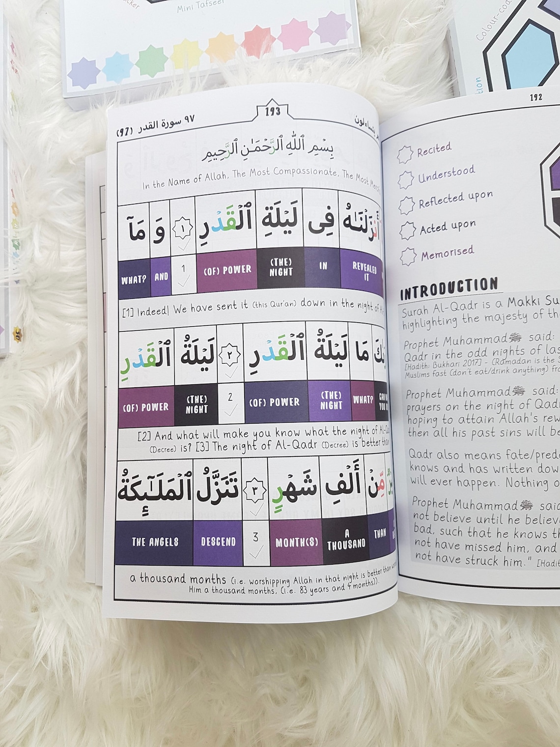 Juz Amma Journal (colourful Word by Word Quran for Kids) - Etsy