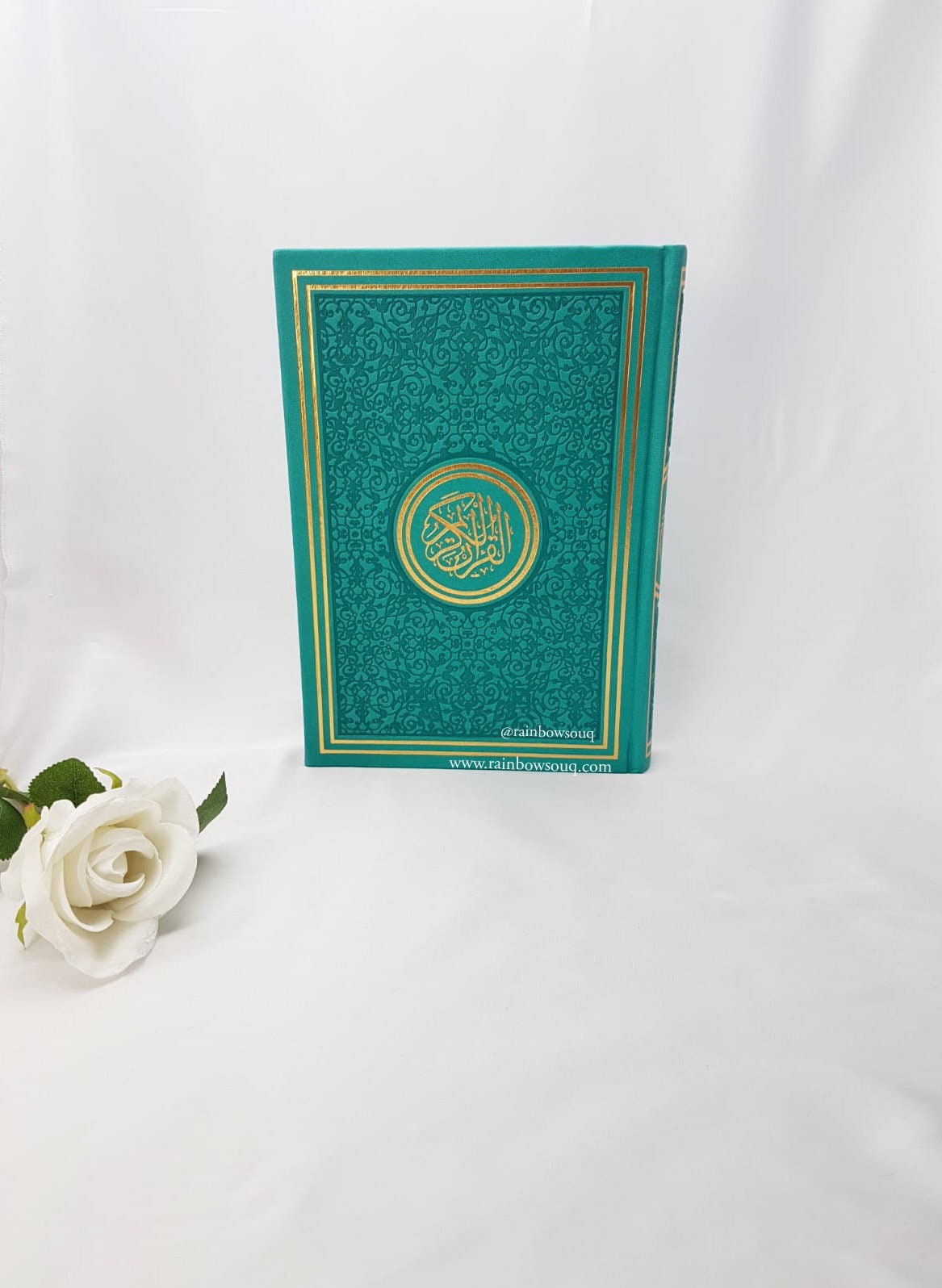 Large Leather Embossed Quran With Gold Design - Etsy UK