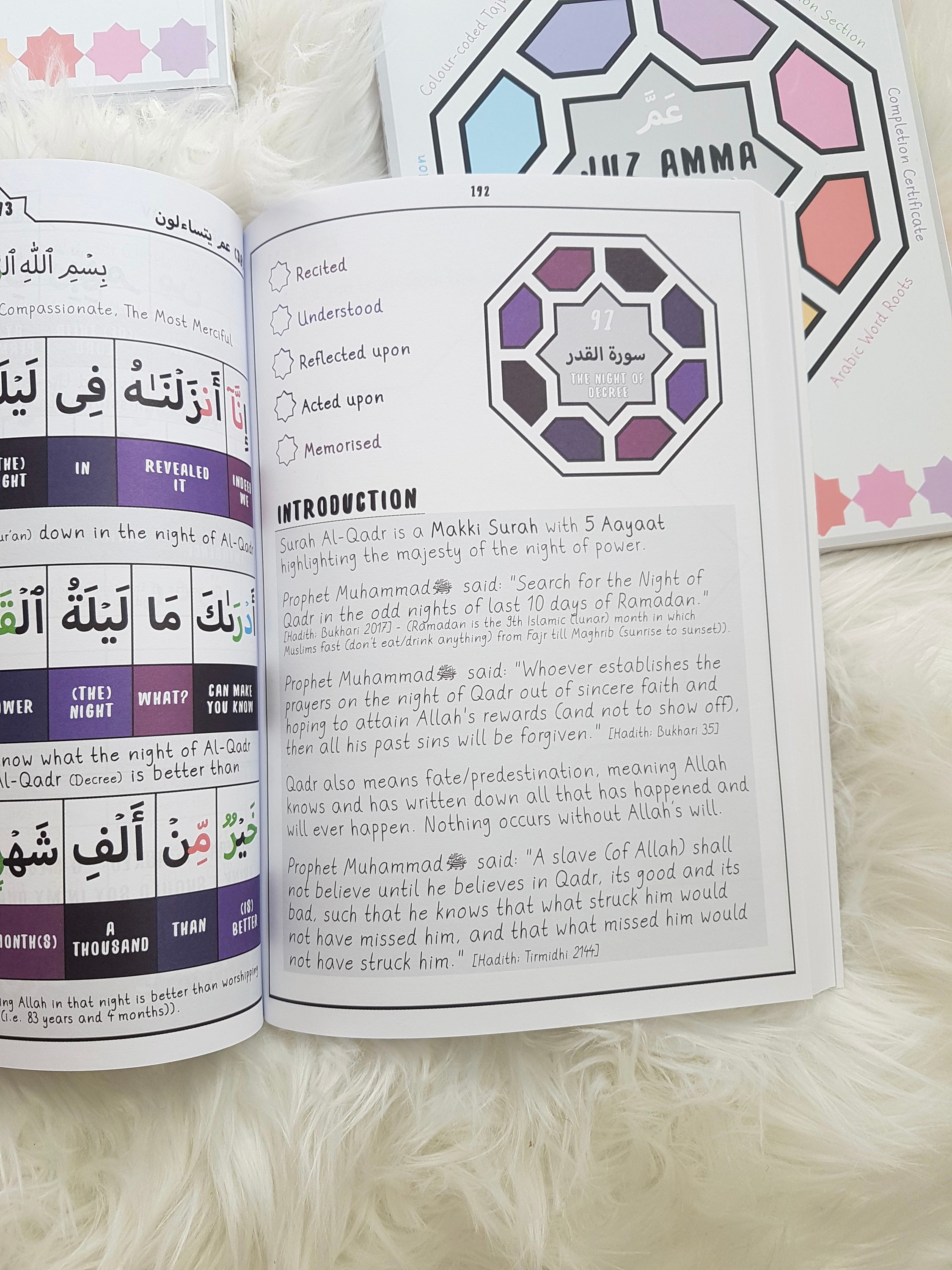 Juz Amma Journal (colourful Word by Word Quran for Kids) - Etsy