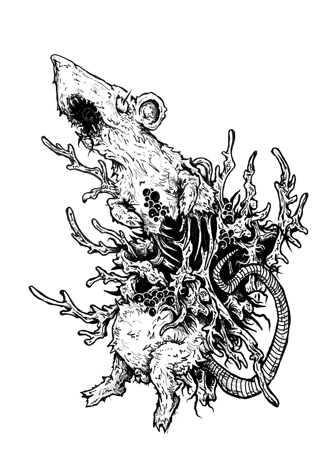 Rat Guts Print - Etsy