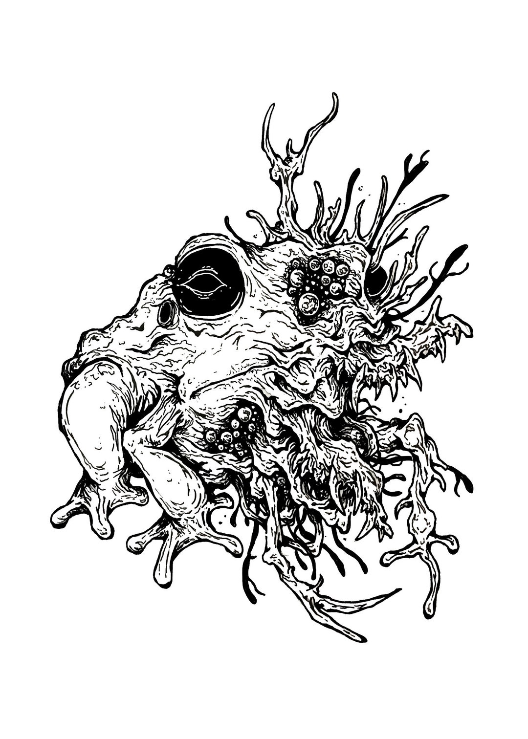 Frogged (small Print) - Etsy