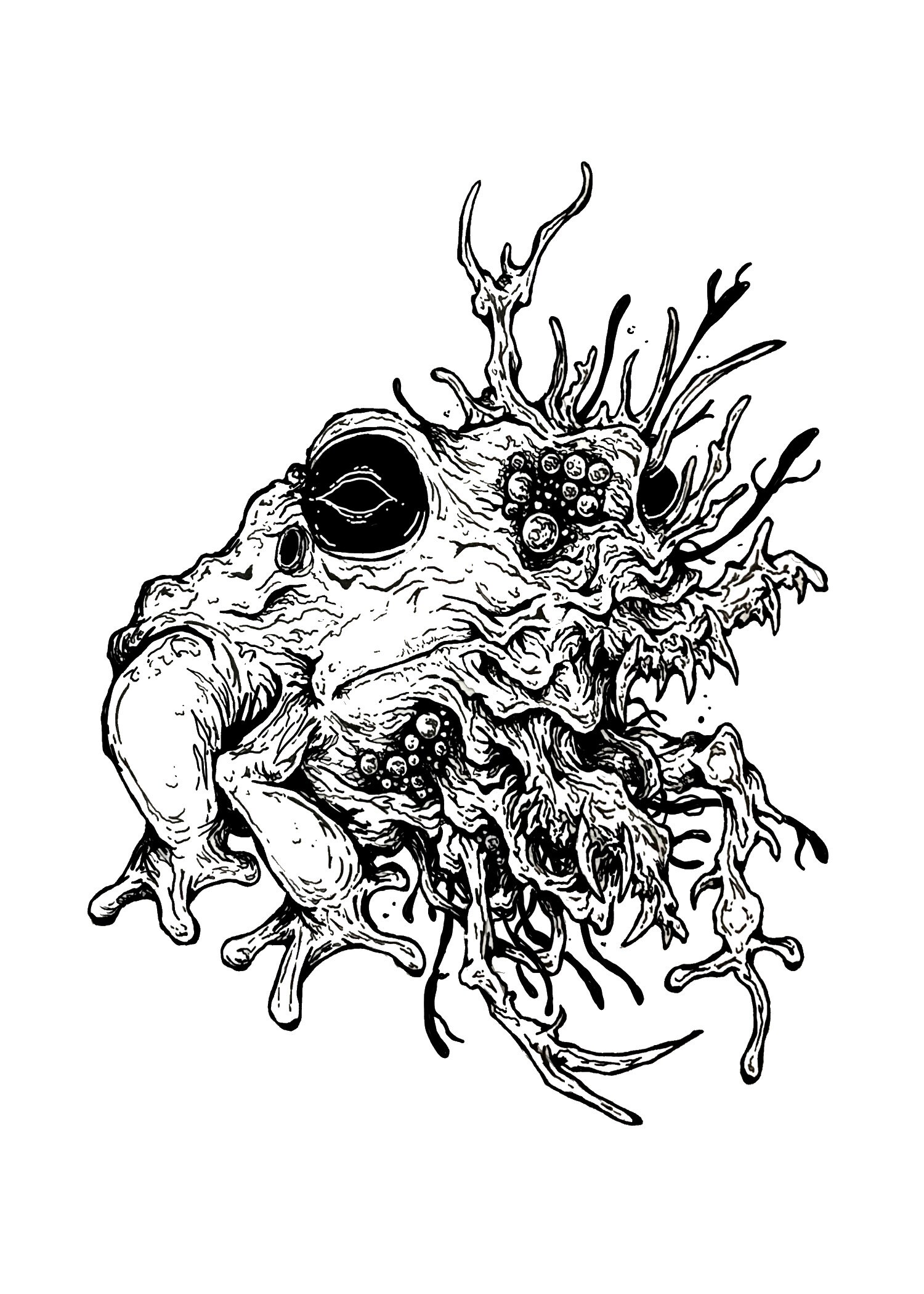 Frogged (small Print) - Etsy