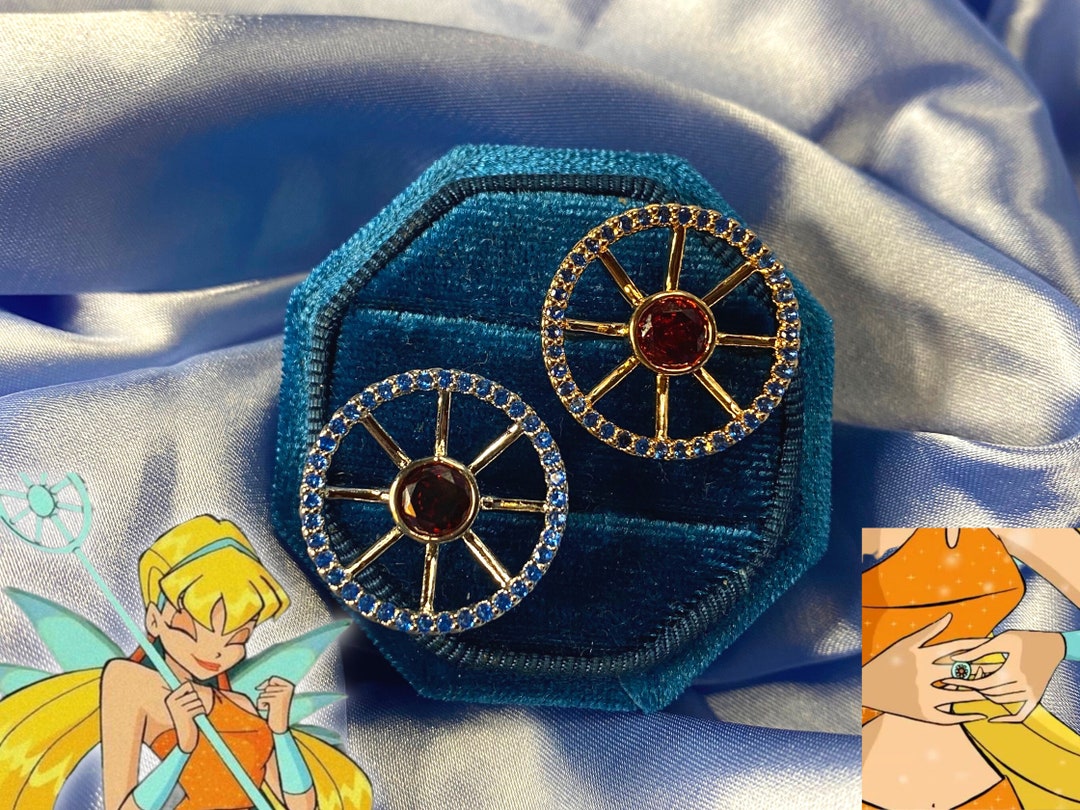 Stella of Solaria Ring Inspired by Winx Club in Gold or - Etsy