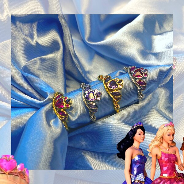 Princess Crown Ring - Etsy