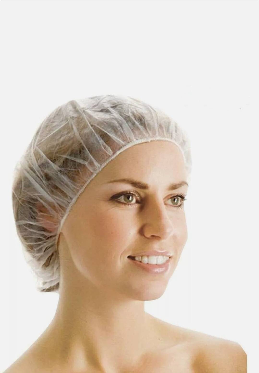 10 Disposable Showers Bath Caps Bathing Elastic Clear Hair Care Hat Cap ...