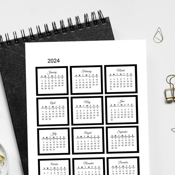 Bullet Journal Stickers Calendar - Etsy