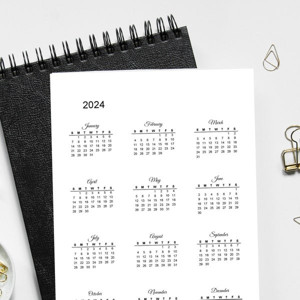 Bullet Journal Stickers Calendar - Etsy