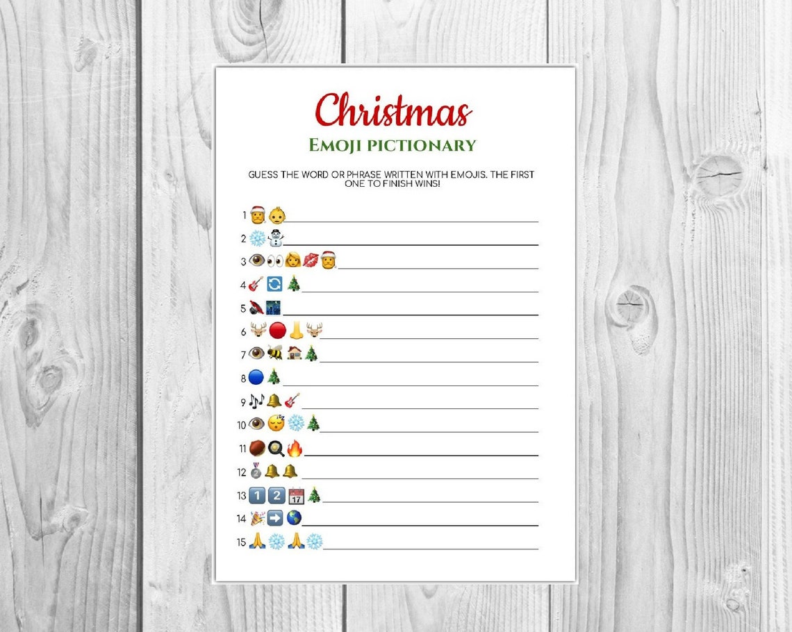 Christmas Party Game Bundle | Xmas Games | Christmas Games |holiday ...