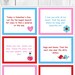 Valentine Treasure Hunt Printable 12 Cards Scavenger Hunt Game Kids ...