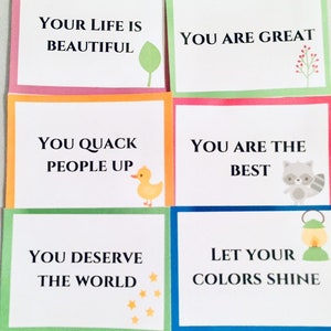 Kindness Cards Printable 105 Cards Random Acts | Etsy