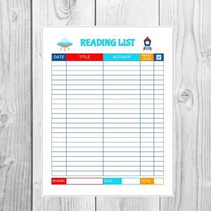 Space Kid Bundle Chore Chart Kid Calendar Behavior Chart Reward Chart ...