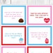 Valentine Treasure Hunt Printable 12 Cards Scavenger Hunt Game Kids ...