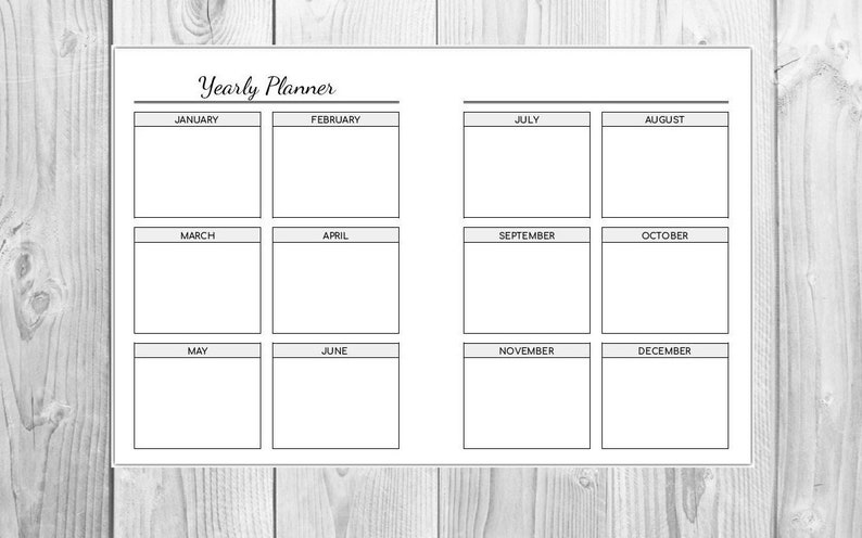 Micro Bundle Printable Planners-instant Download - Etsy