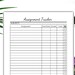 Assignment Tracker Printable Editable Grade Tracker-pdf - Etsy
