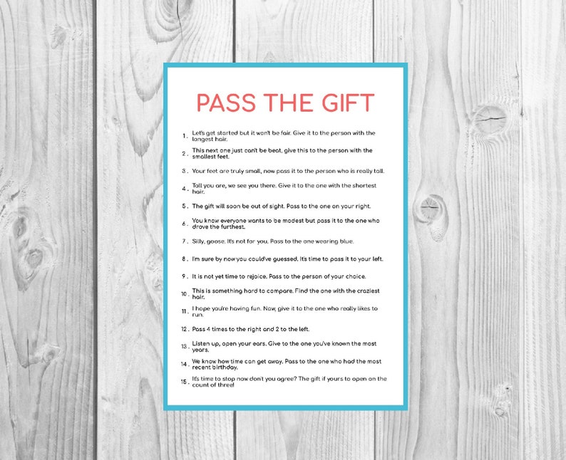 Pass the Gift Game | Birthday Game | Family Game | Kids Games | Party ...
