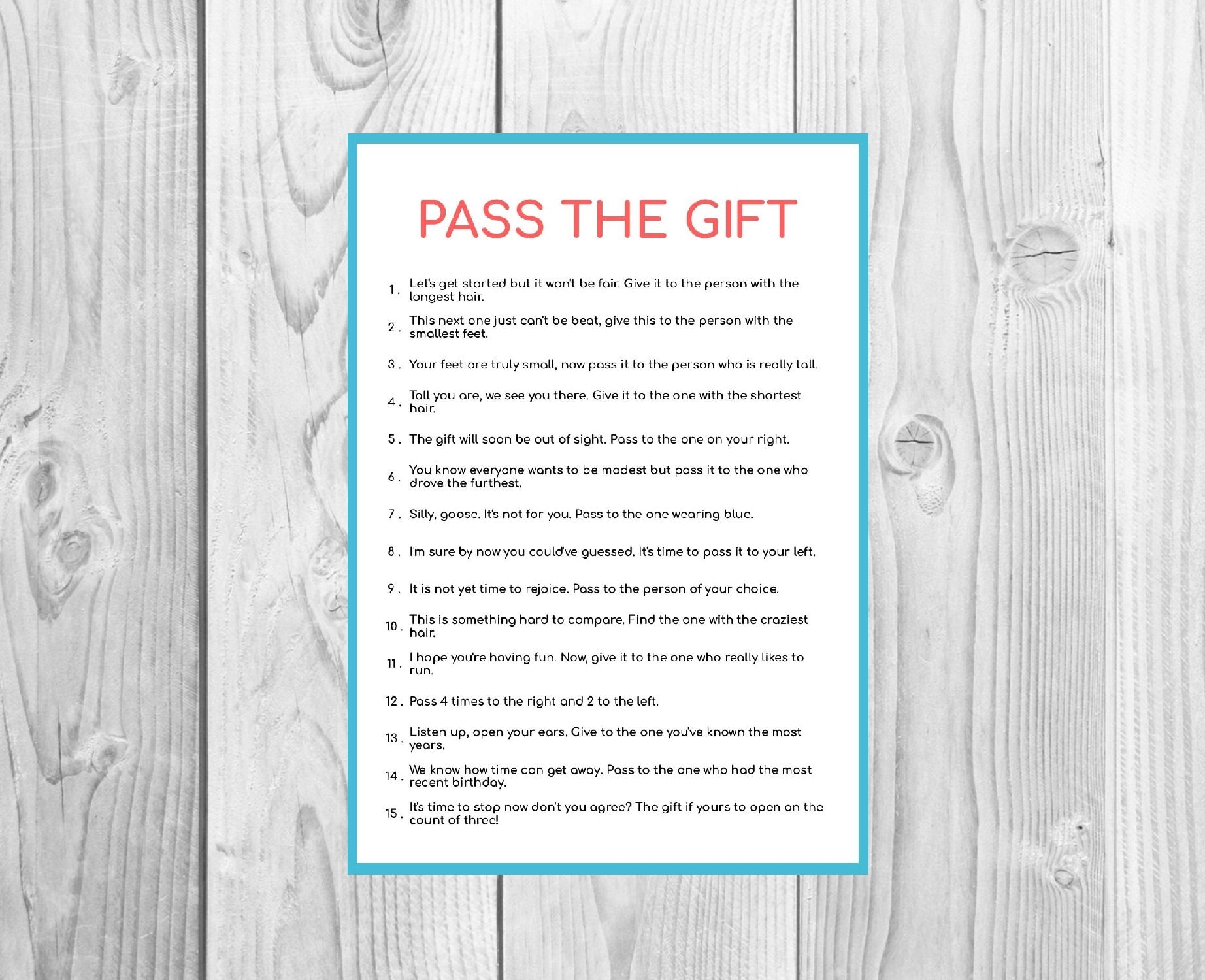 Pass the Gift Game | Birthday Game | Family Game | Kids Games | Party ...
