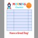 Kids Routine Space Morning/bedtime Editable Checklist Printable Chore ...