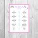 Unicorn Birthday Game Printable What Would the Birthday Girl - Etsy