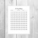100 Day Challenge Printable Habit Tracker Daily Habits - Etsy