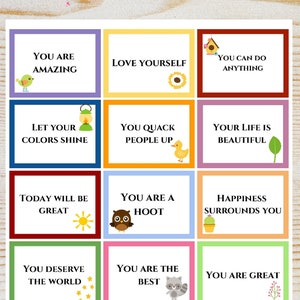 Kindness Cards Printable 105 Cards Random Acts | Etsy