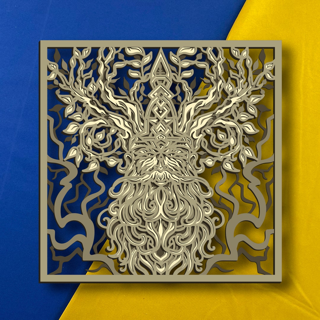 Viking Multilayer/ Viking SVG/ 3D Decor/ CNC File/ Viking Svg Files for ...