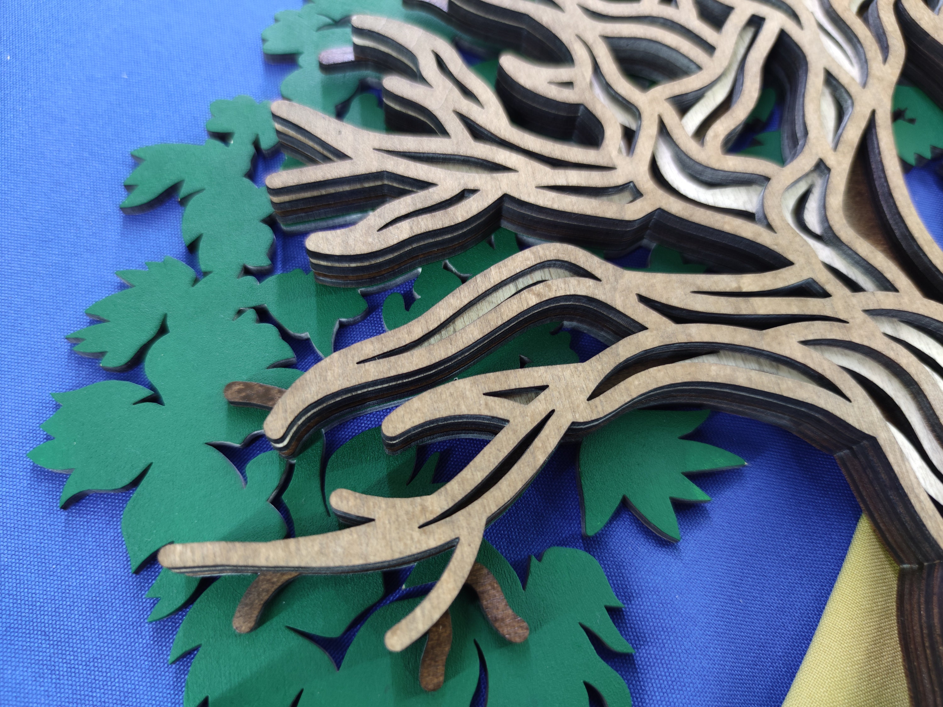Tree of Life Multilayer. SVG. 3D Decor. CNC . Cricut Construction ...