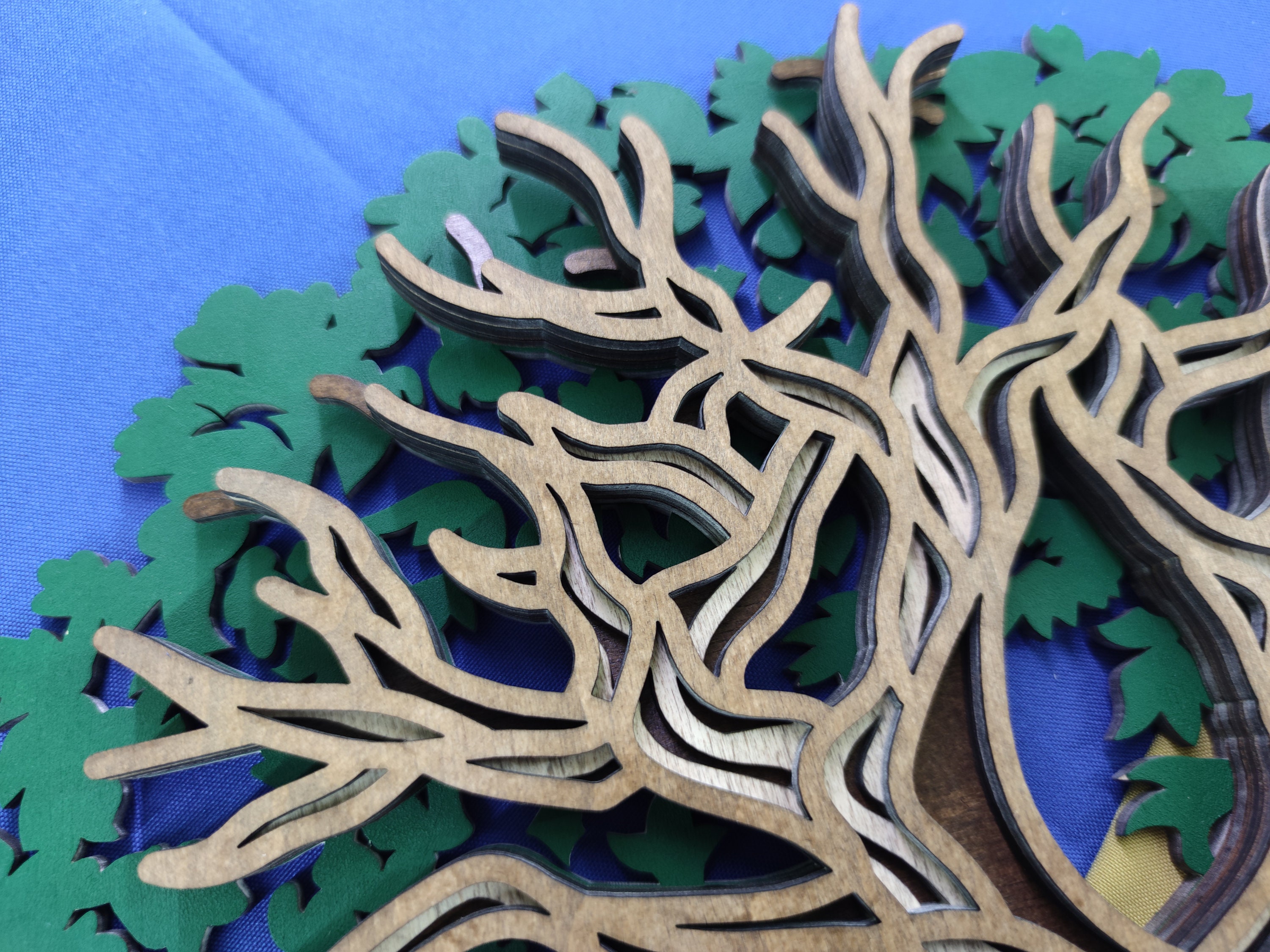 Tree of Life Multilayer. SVG. 3D Decor. CNC . Cricut Construction ...