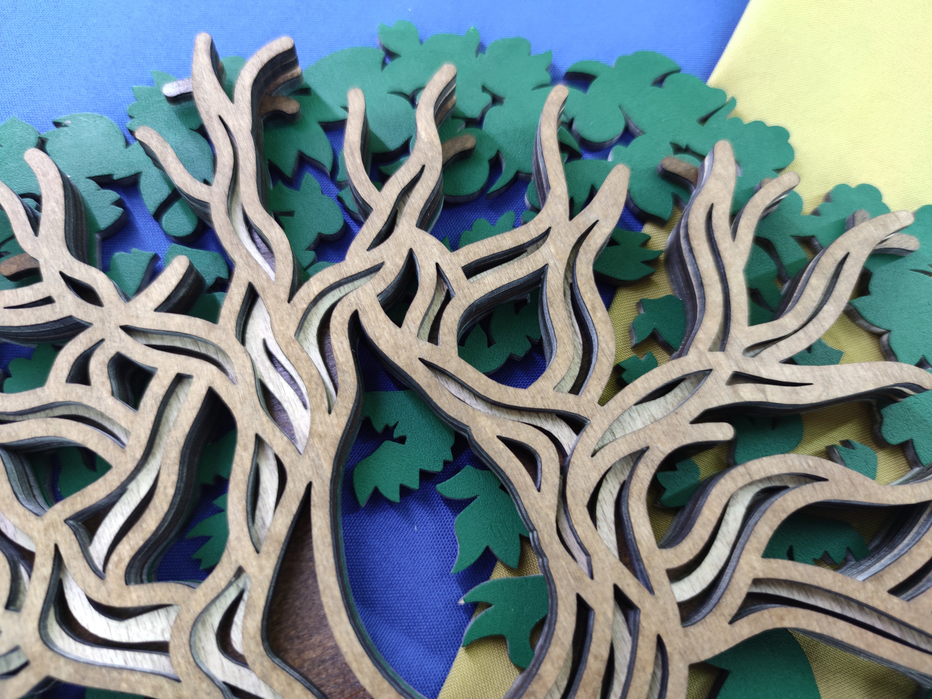 Tree of Life Multilayer. SVG. 3D Decor. CNC . Cricut Construction ...