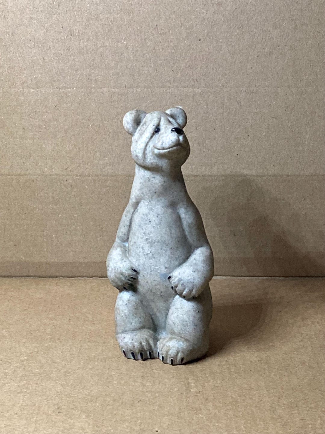 Vintage Quarry Critters Billy Polar Bear Figurine Second Nature Design ...