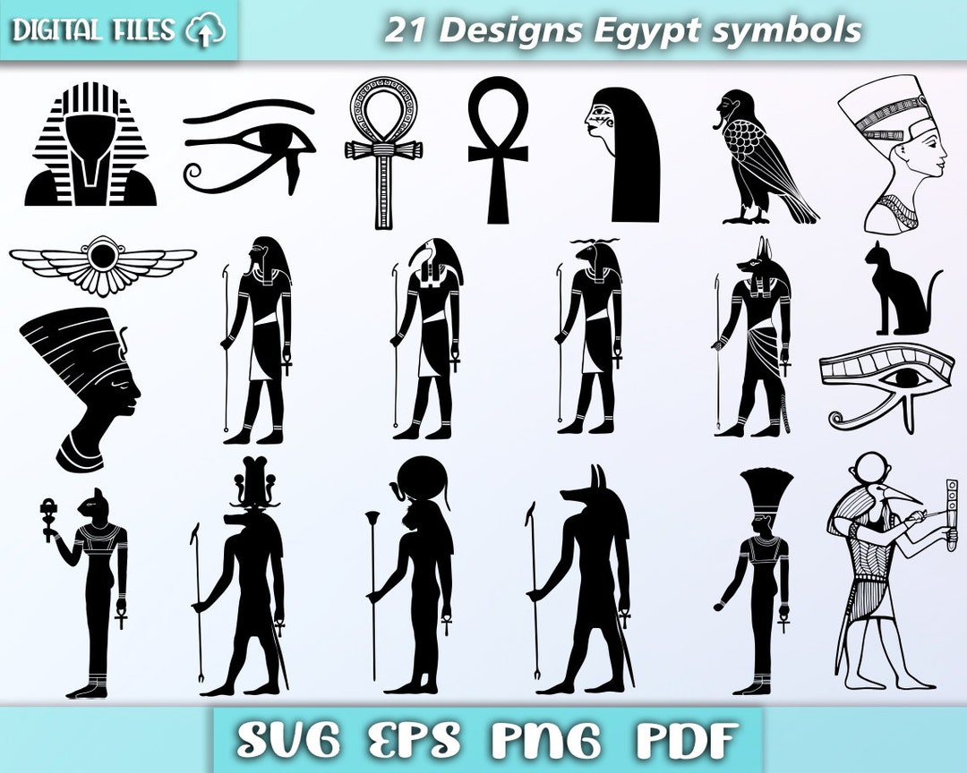 Symbols Svg/ Egypt Svg/ Epygtian Symbols Svg/ Egypt Symbols Svg/ Eps ...