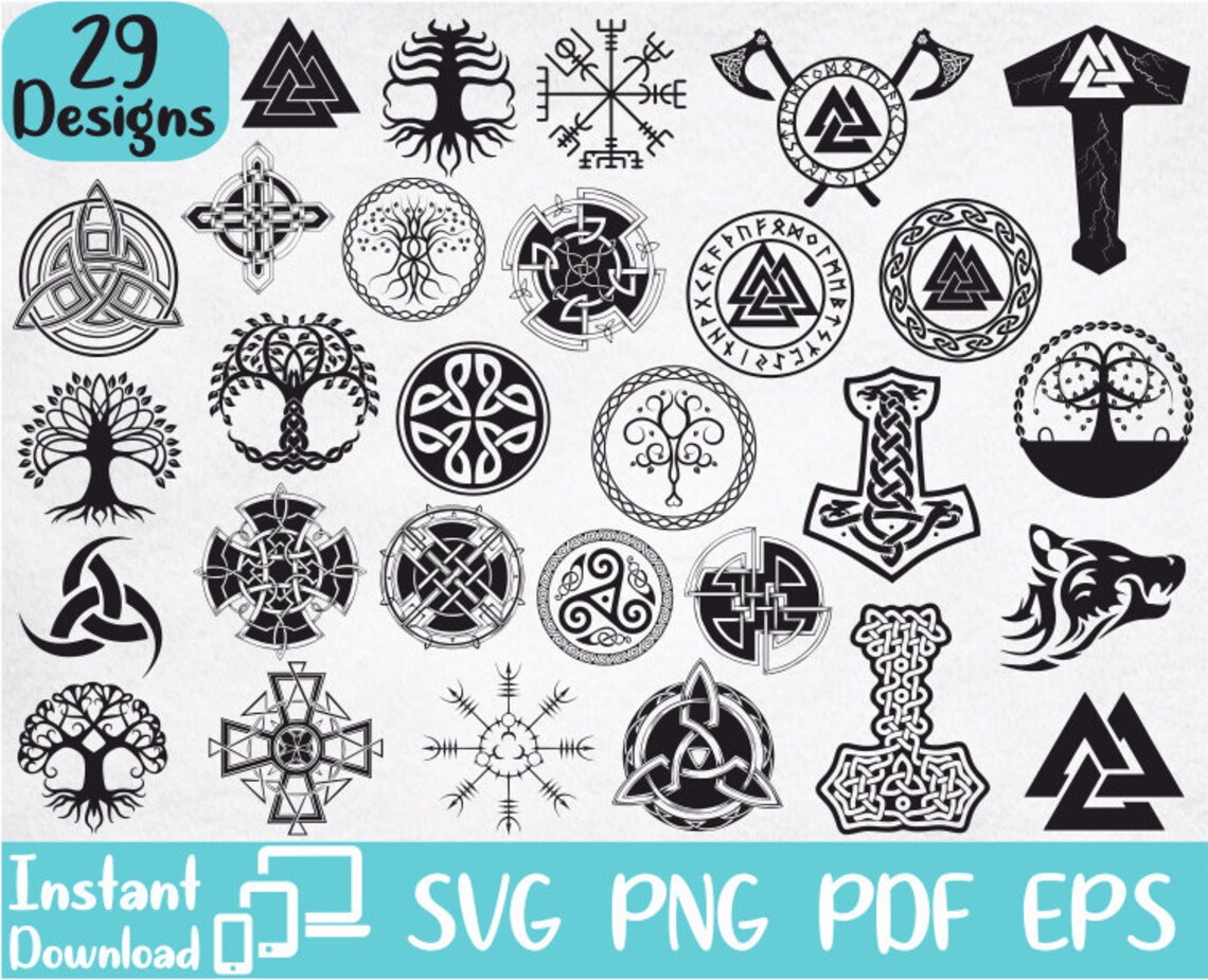 Scandinavian Rune Viking Svg Rune Svg Celtic Rune | Etsy