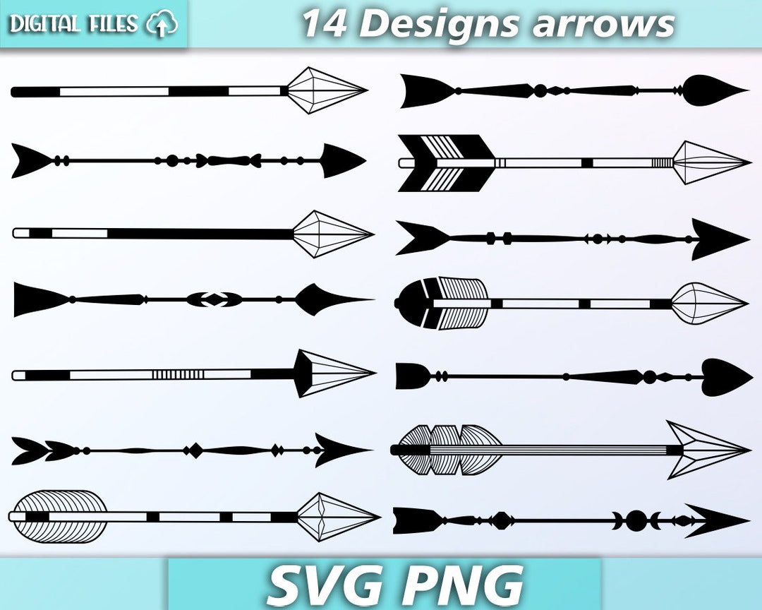 Arrows Svg/ Bundle Arrows/ Arrows Cut File/ Arrows Svg Clipart ...