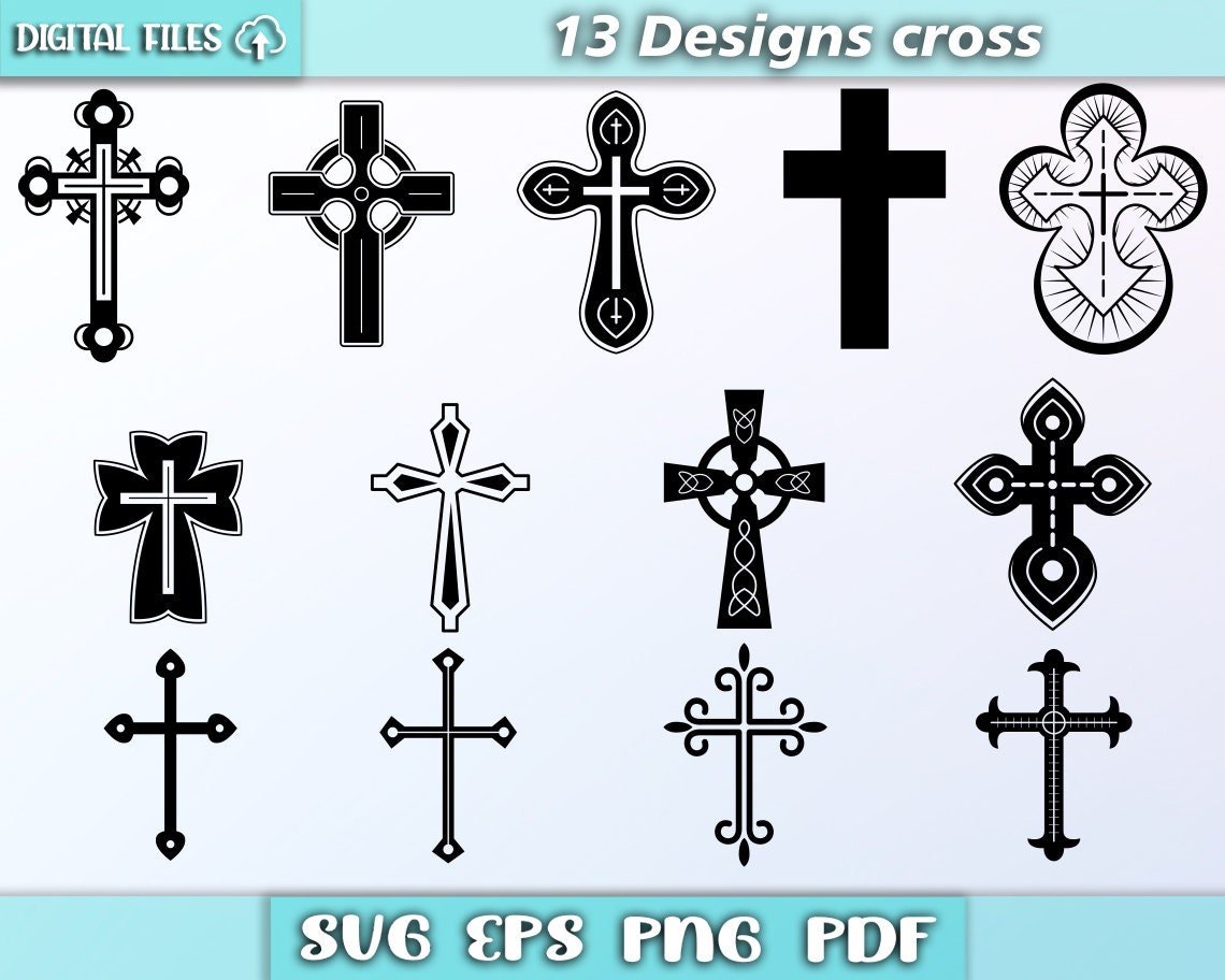 Fancy Cross Silhouette