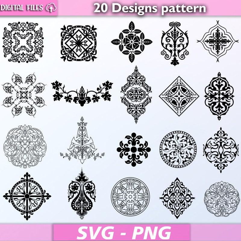 Silhouette Patterns - Etsy