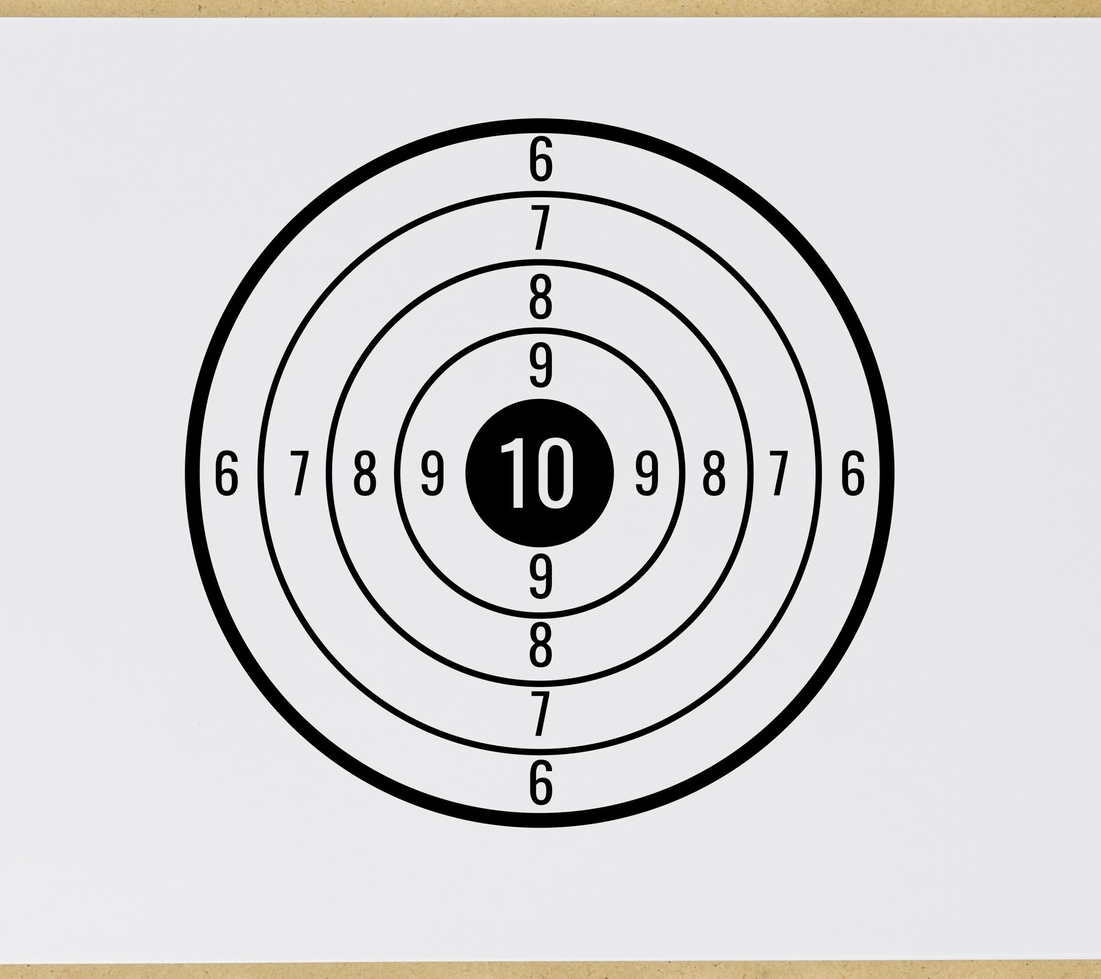 Target Bundle Svg/ Shooting Svg/ Shooting Target Vector/ Silhouette Cut ...