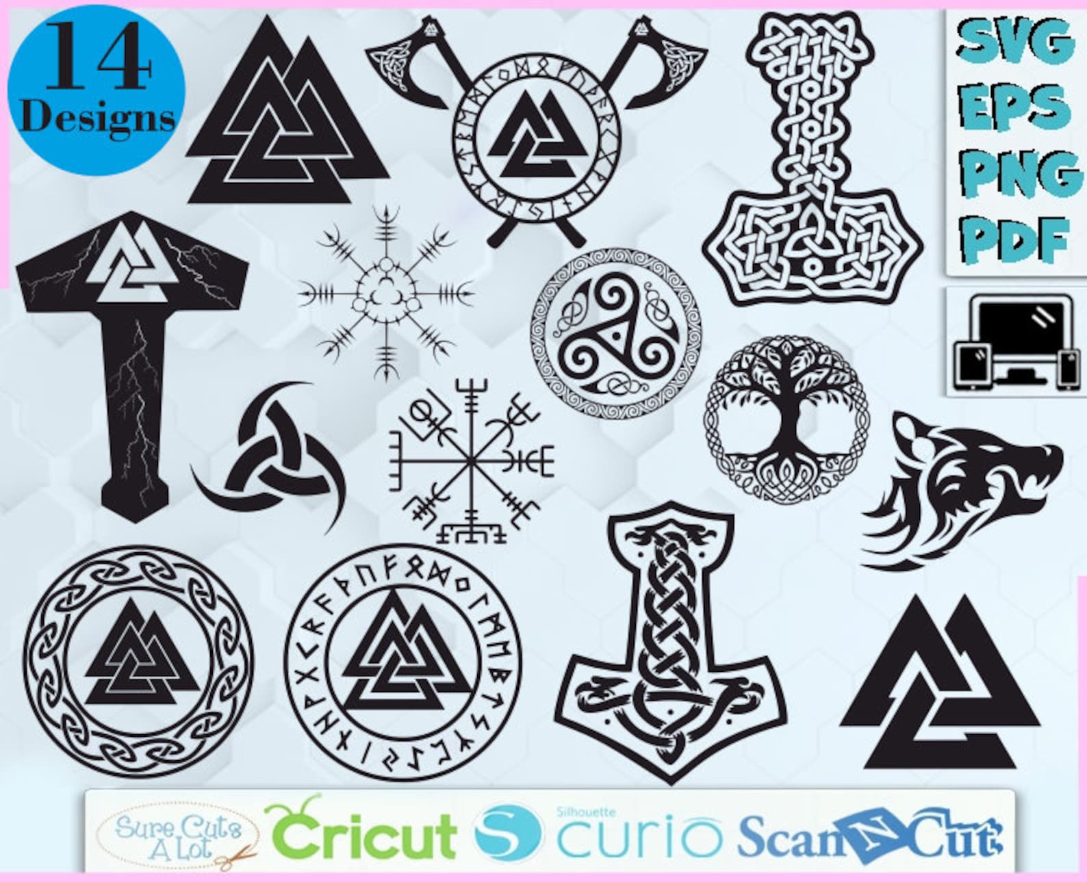 Scandinavian rune Viking svg Rune Svg Celtic rune | Etsy