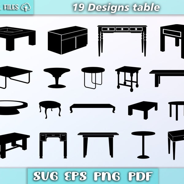 Table Legs Svg - Etsy