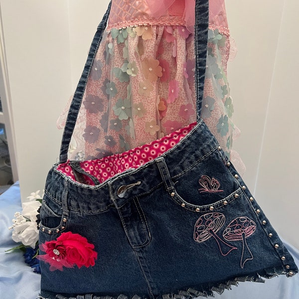 Jean Purse - Etsy