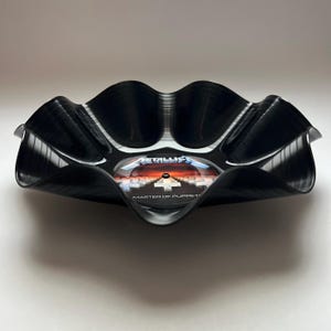 Metallica Master of Puppets Record Bowl BLACK 12 VINYL - Etsy