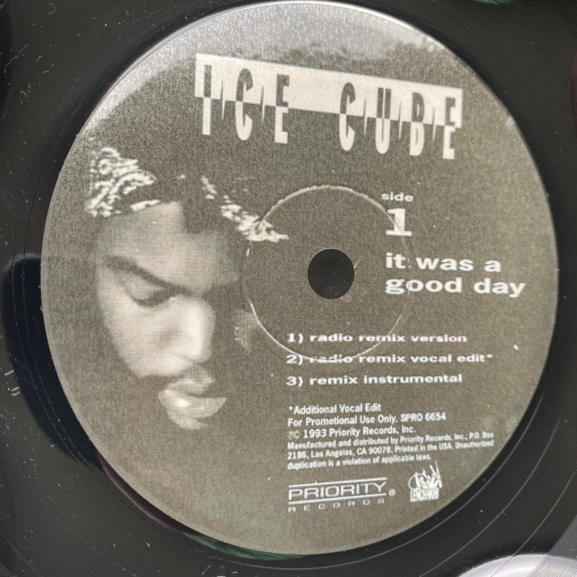 Ice Cube It Was A Good Day Record Bowl Classic 90's - Etsy