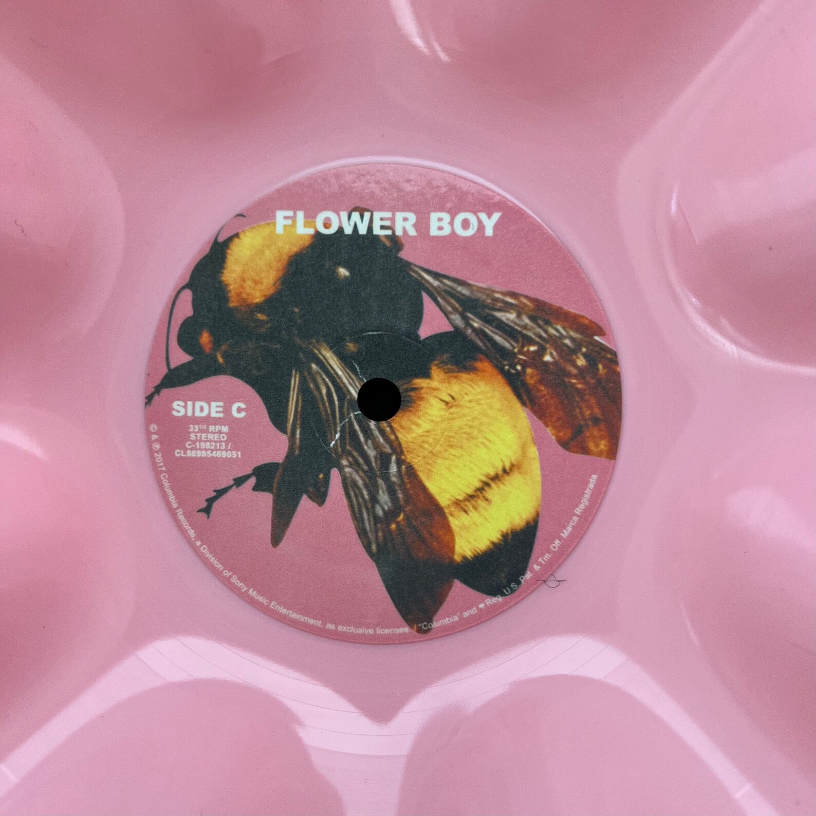 Tyler the Creator Flower Boy Record Bowl PINK VINYL - Etsy