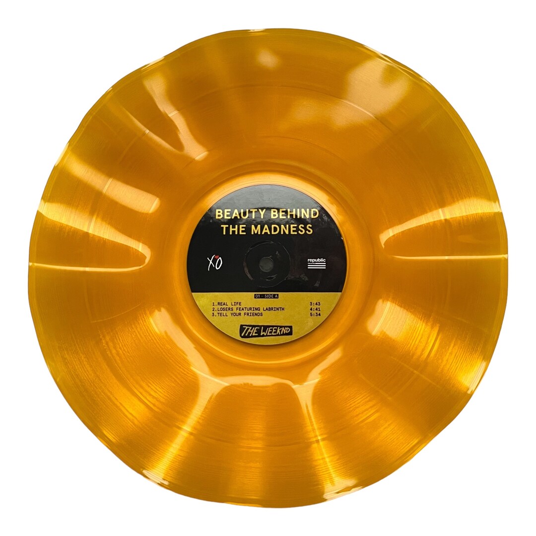 The Weeknd Beauty Behind the Madness Platter Shaped Record Bowl ...