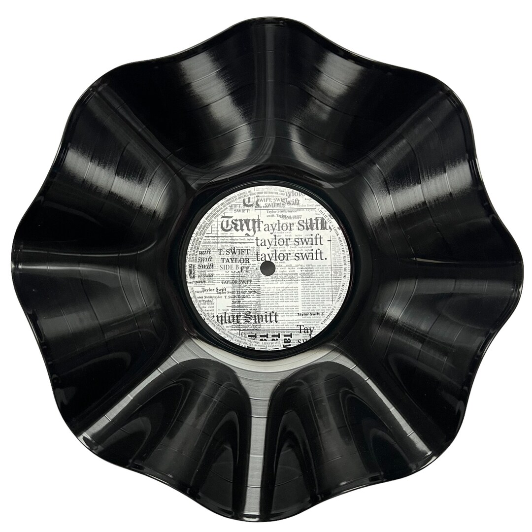 Taylor Swift - Reputation Record Bowl [BLACK 12” Vinyl] - Etsy