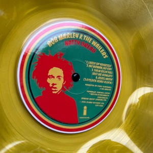 Bob Marley & the Wailers - Natty Dread Record Bowl [TRANSLUCENT YELLOW ...