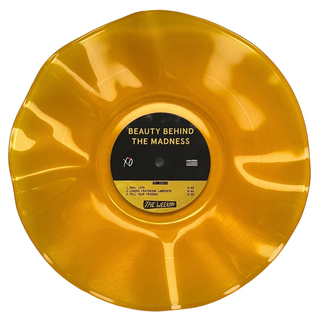 The Weeknd Beauty Behind the Madness PLATTER Shaped Bowl TRANSLUCENT ...