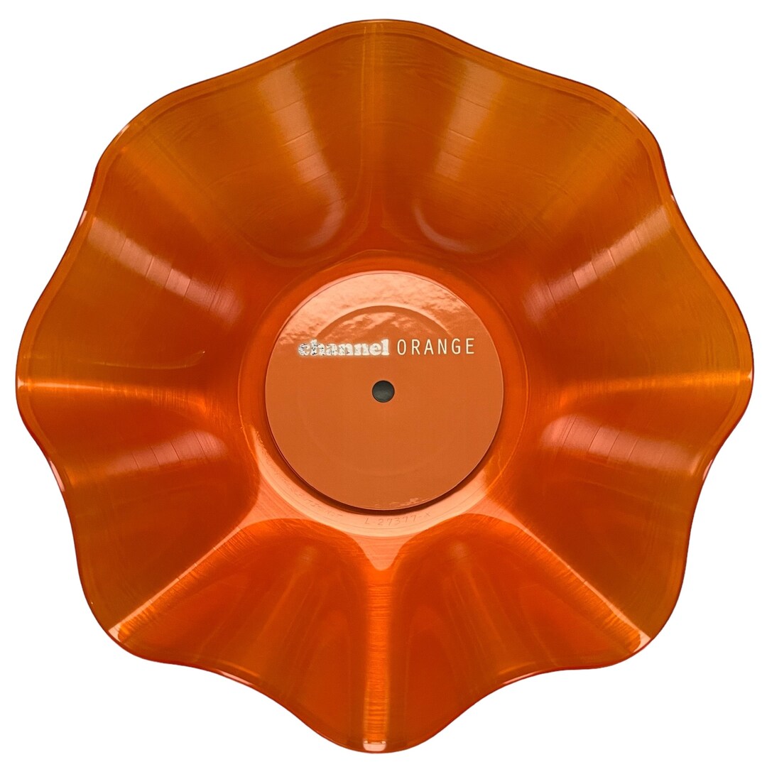 Frank Ocean Channel Orange Record Bowl TRANSLUCENT ORANGE 12 VINYL ...